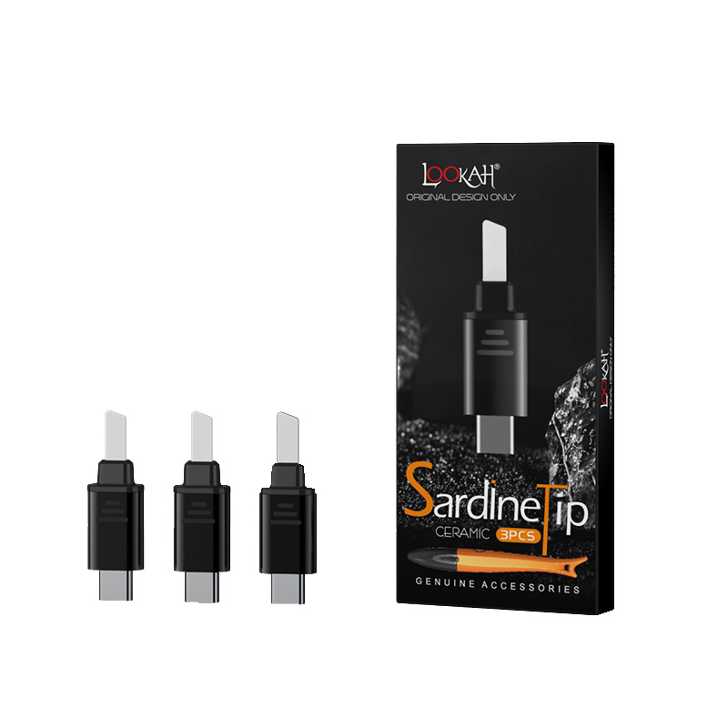 Lookah Sardine Hot Knife Ceramic Tips 3pk, thc, , wax, shatter, resin, extracts, dab ...